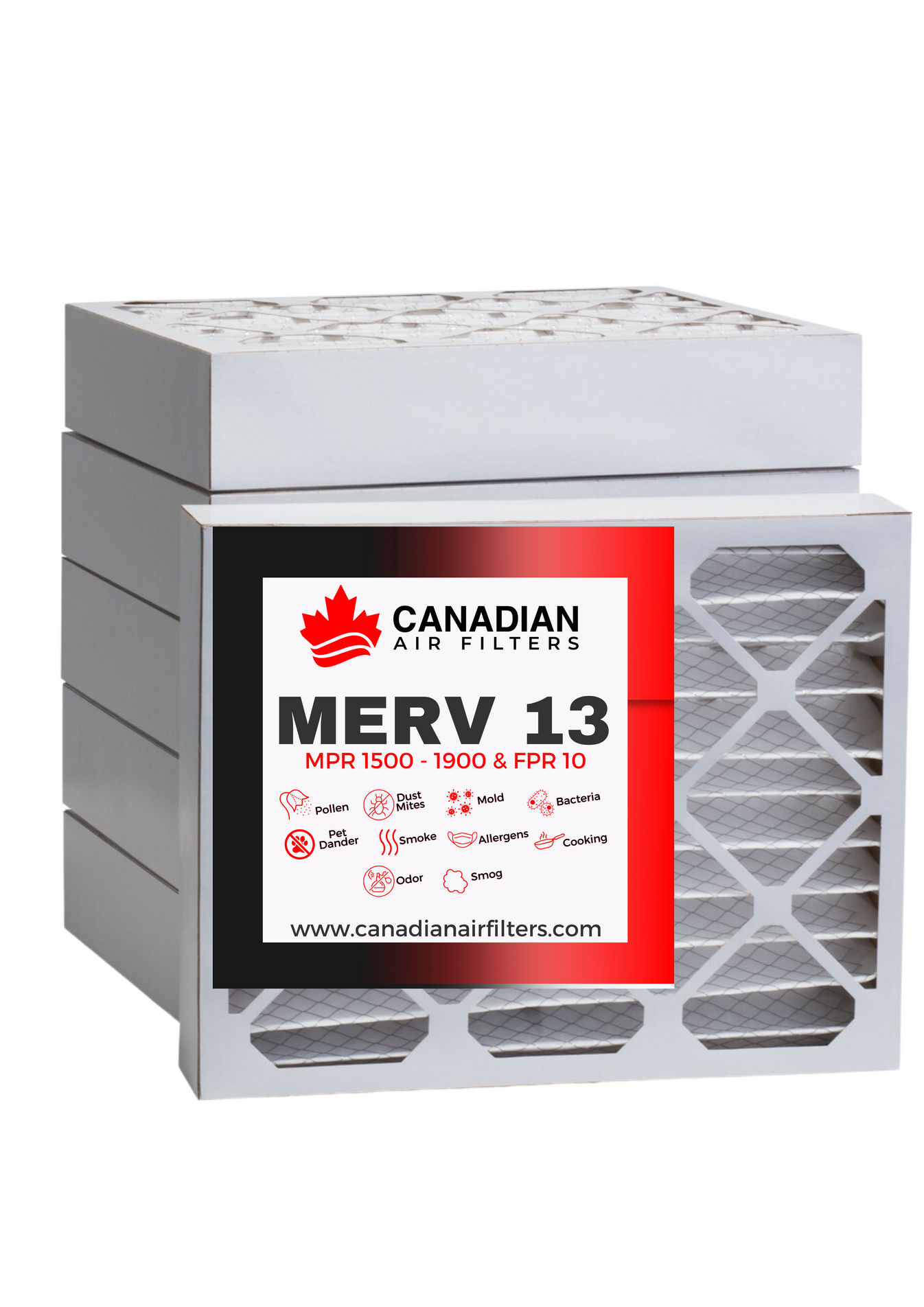 16x25x5 MERV 13 Aftermarket Replacement Filter AIRBEAR (01 pack ...